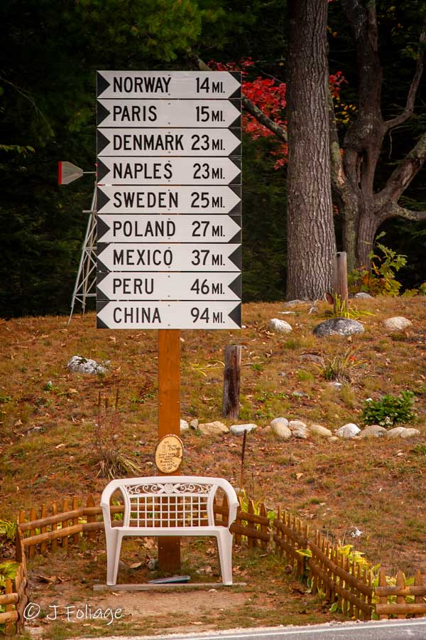 A Covered Bridge in Plain Sight - New England Fall Foliage